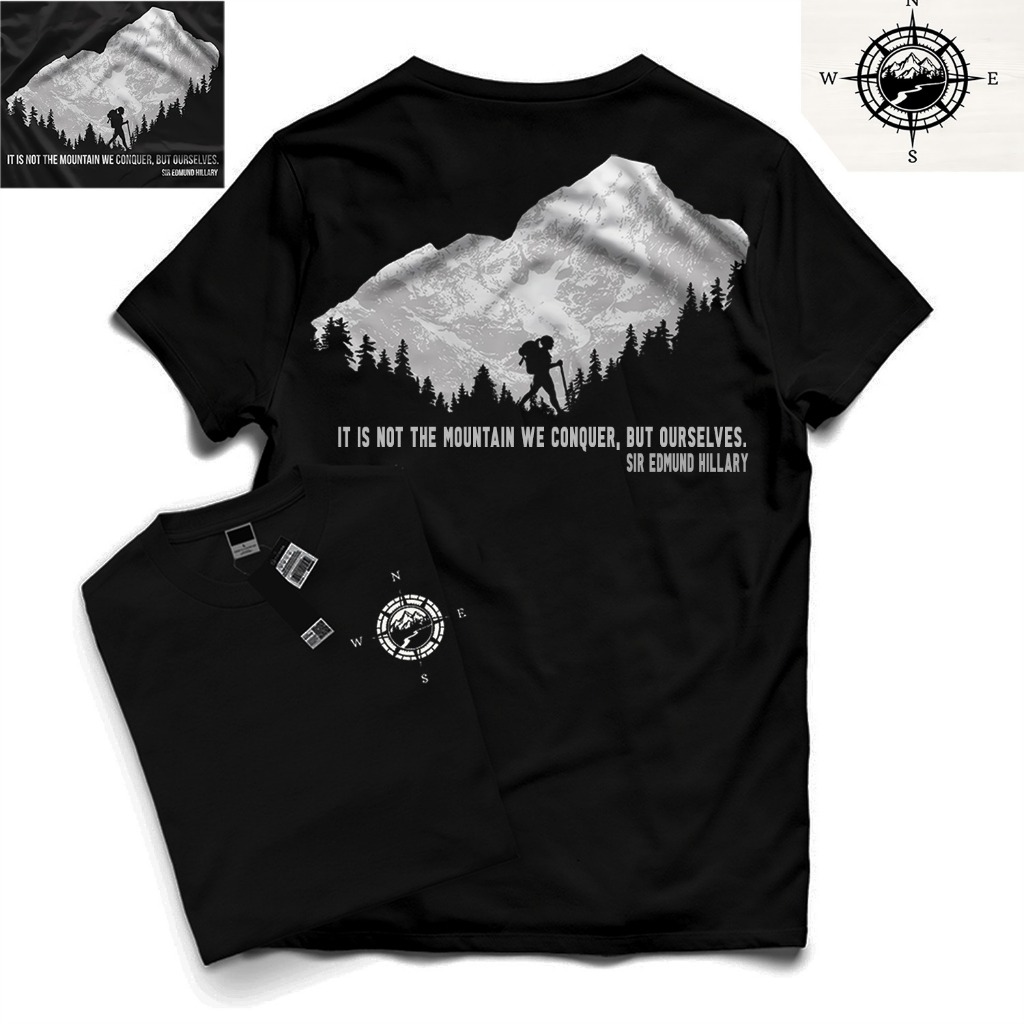 KATUN Mount Everst Cotton 30s Men's distro T-shirt / distro Shirt ...