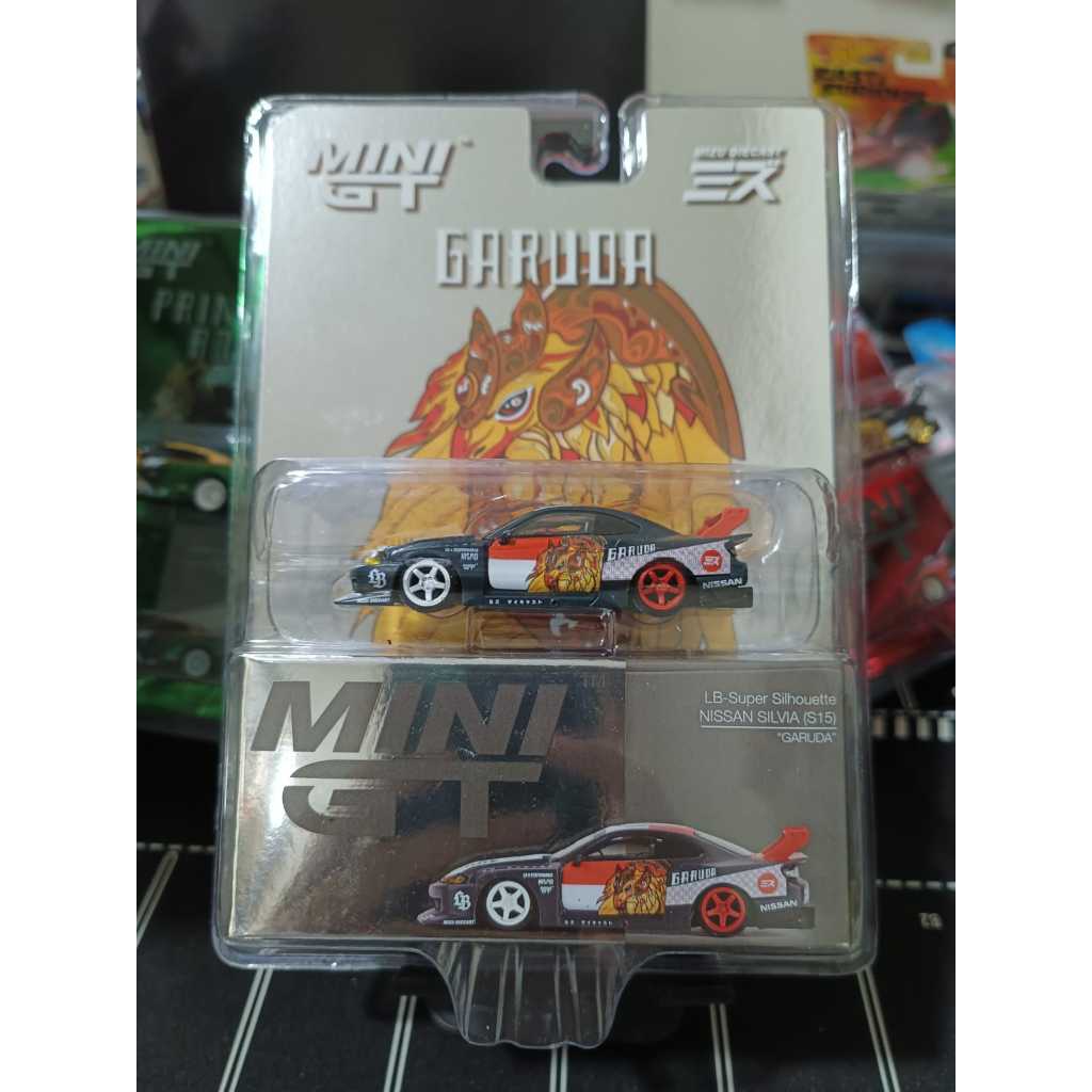 Mini GT 652 Nissan LB Super Silhouette S15 Silvia GARUDA x Mizu ...
