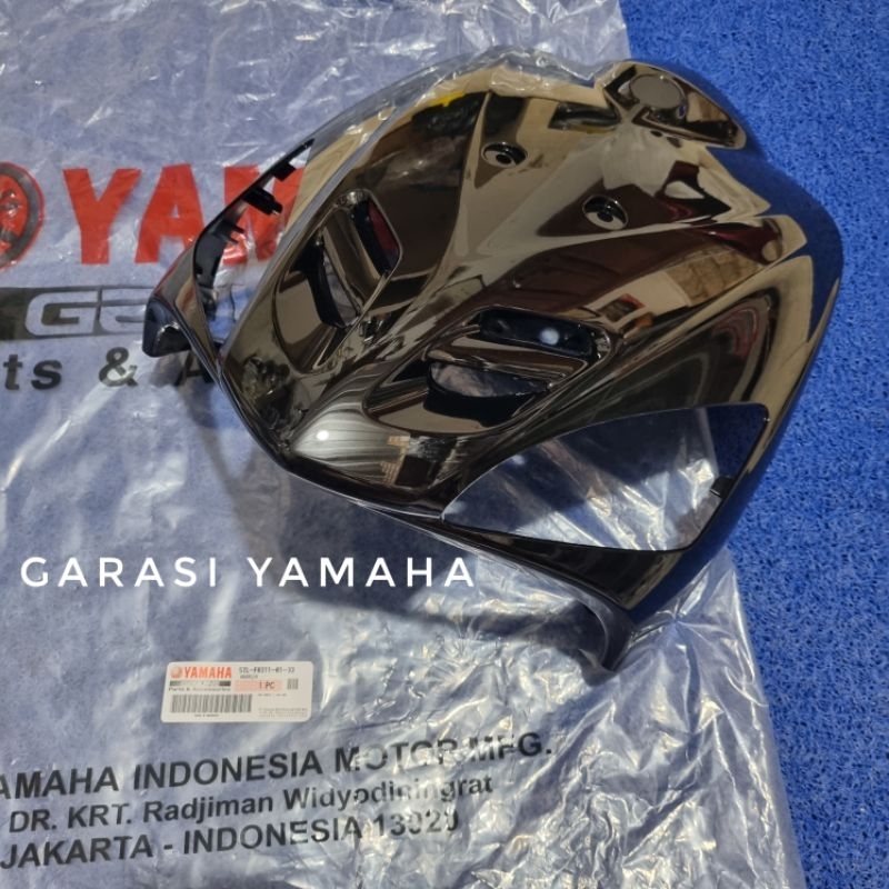 HITAM Mio SPORTY OLD FRONT SHIELD ORIGINAL BLACK YAMAHA 5TL-F8311-01-33 YAMAHA FRONT SHIELD ...