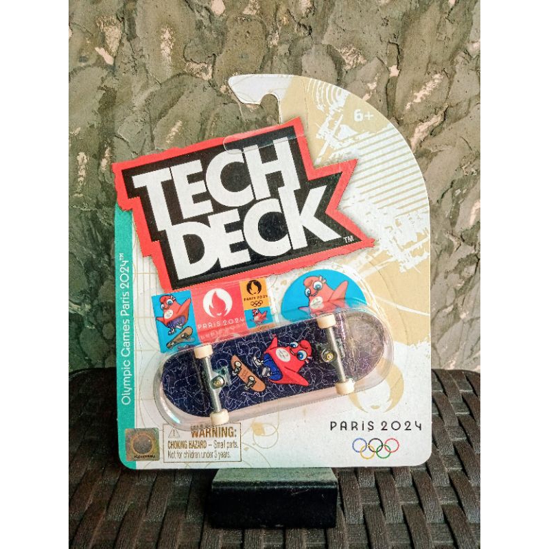 Tech DECK Fingerboard Paris 2024 Olympics The Phryges Mascot - 2024 ...