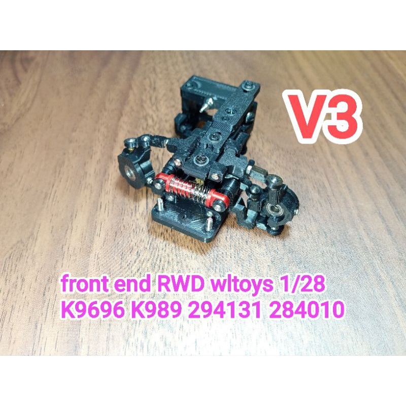 Front end rwd k9 series 284131 1/28 k969 k989 284010 Wltoys conversion ...