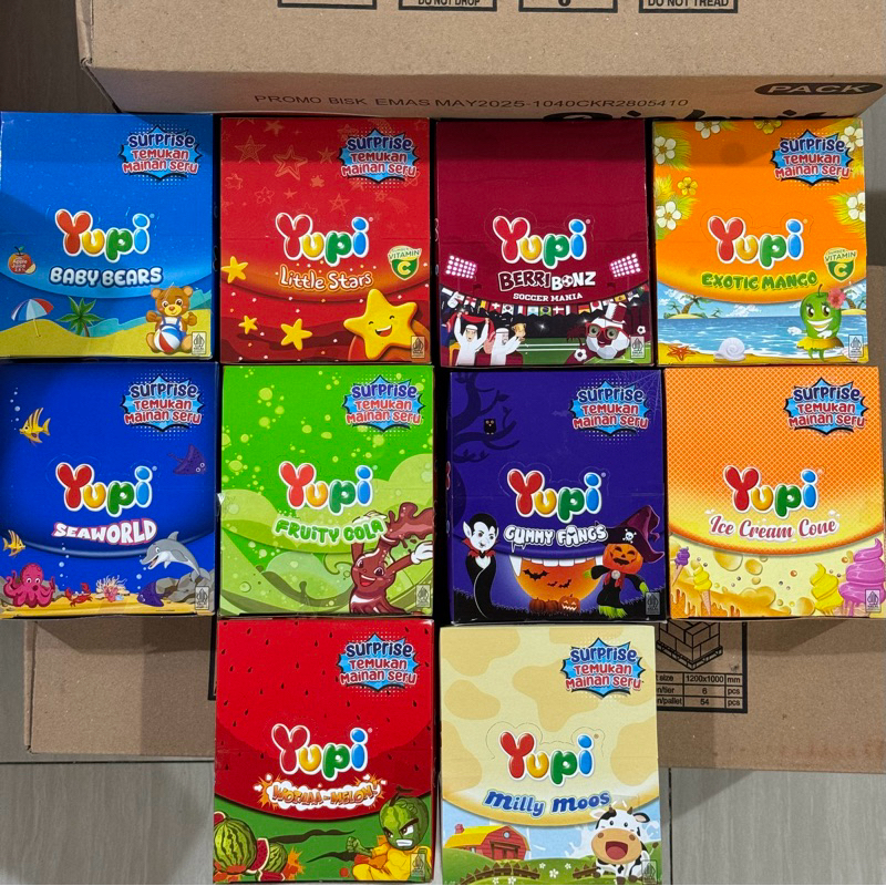 [READY] Yupi Jelly Candy - Box of 24 | Shopee Philippines