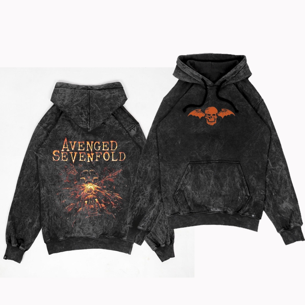 Avenged Sevenfold Merch | New A7X Nightmare Hoodie Jacket | Shopee ...