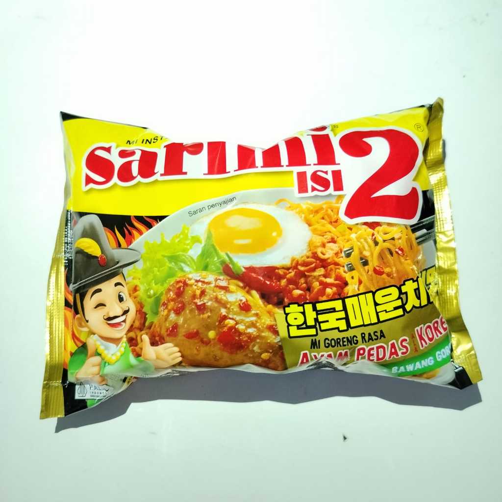 Sarimi Contains 2 Korean Spicy Chicken Flavored Fried Instant Noodles ...