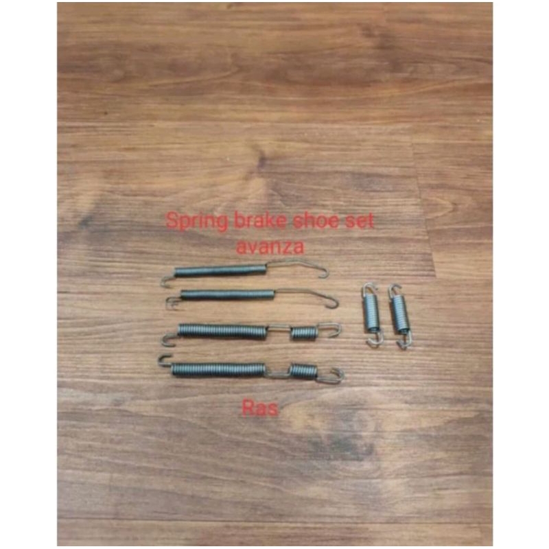 Spring BRAKE SHOE SET SPRING BRAKE SHOE SET TOYOTA AVANZA,XENIA ...