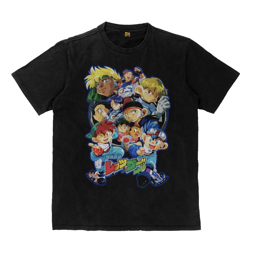 Tamiya Let's And Go Retsu Go Sonic Magnum Saber Anime Thick T Shirt ...