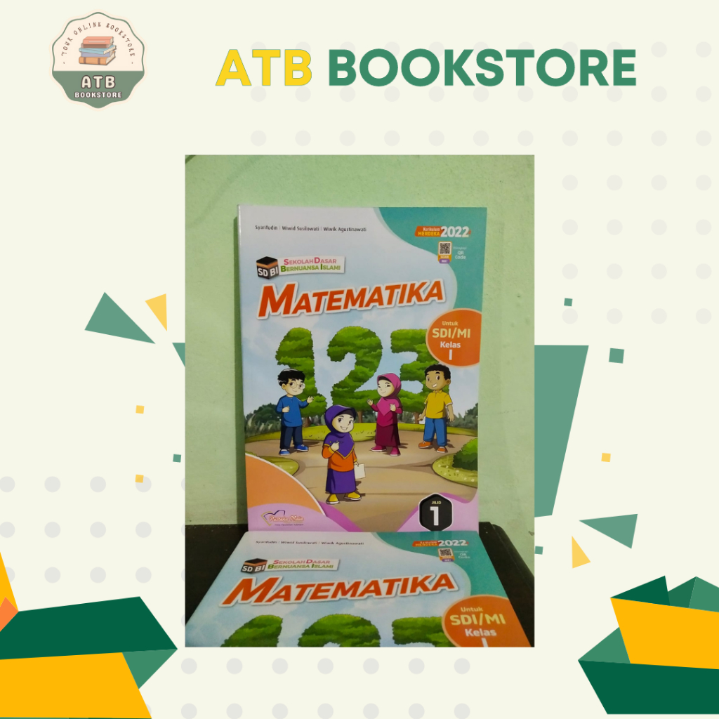 Mathematics Book Class 1,2,3,4,5,6 (SDBI) SD/MI Merdeka Curriculum ...