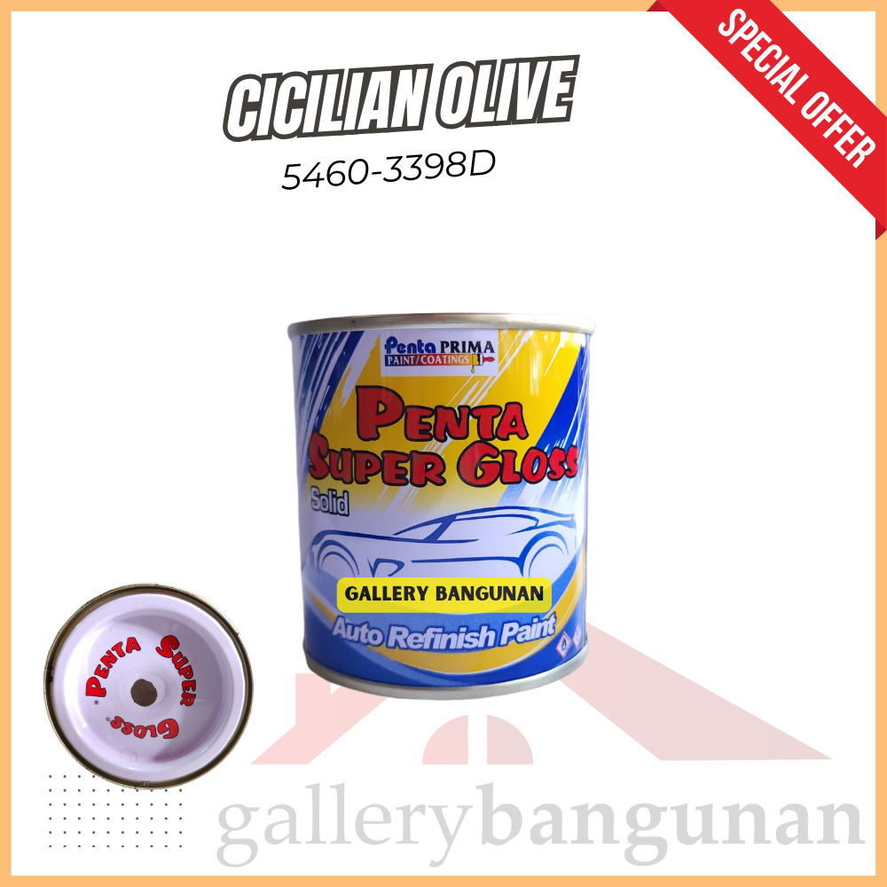 200ml Cicilian Olive Car Motorcycle Paint Penta Super Gloss Prima ...