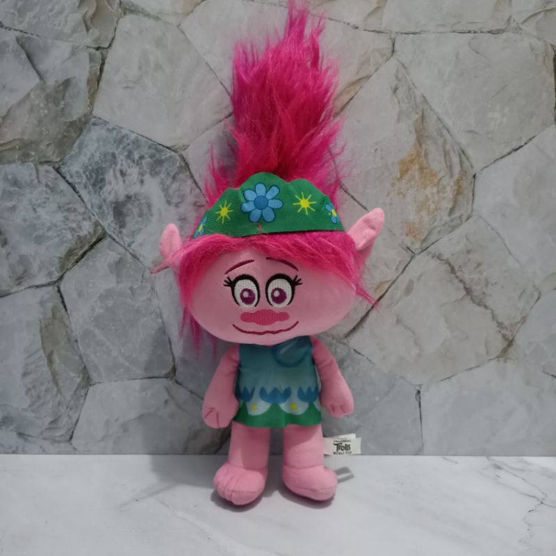 Original Dreamworks Rare Trolls Pink Poppy Doll | Shopee Philippines