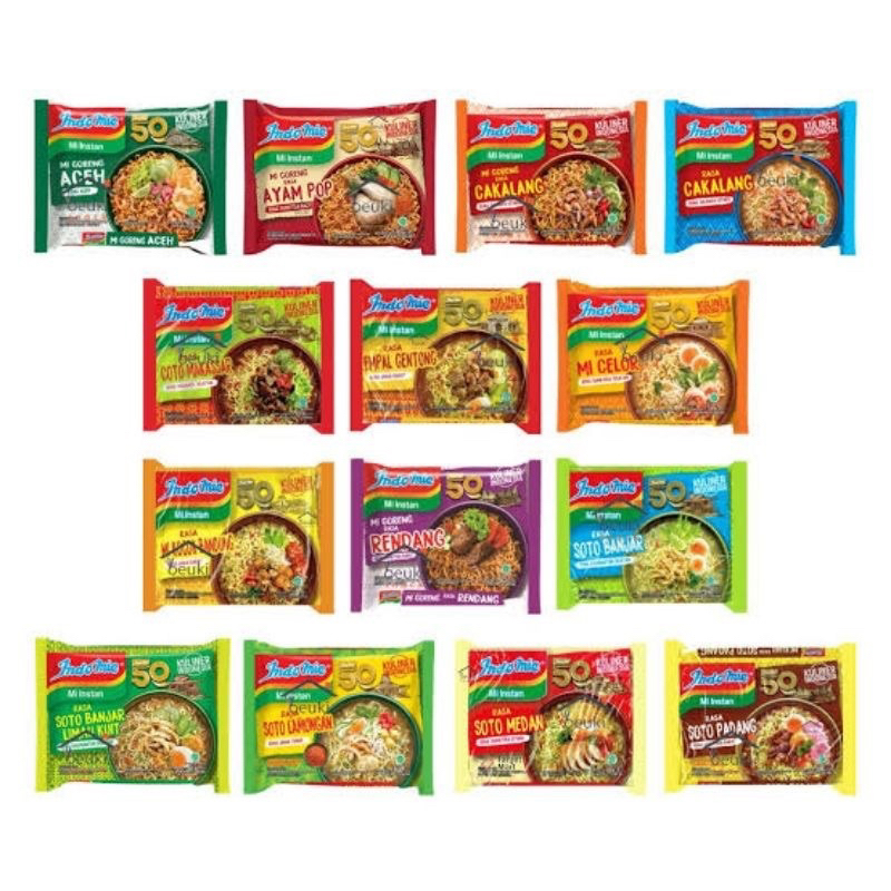 Indomie Package Contains 2pcs - Indomie Kuah, Fried, Culinary, Hype And ...