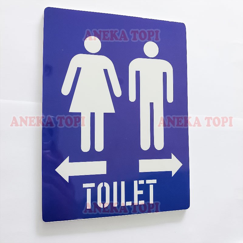 Toilet Instruction Sign Board Toilet Notice Board for Men and Women ...