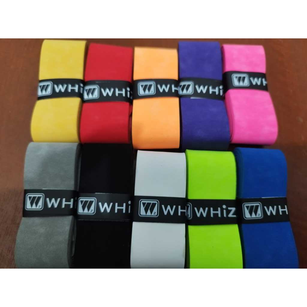 Premium Plain Rubber Badminton Racket Grip Without Plastic Coating (1Pc ...