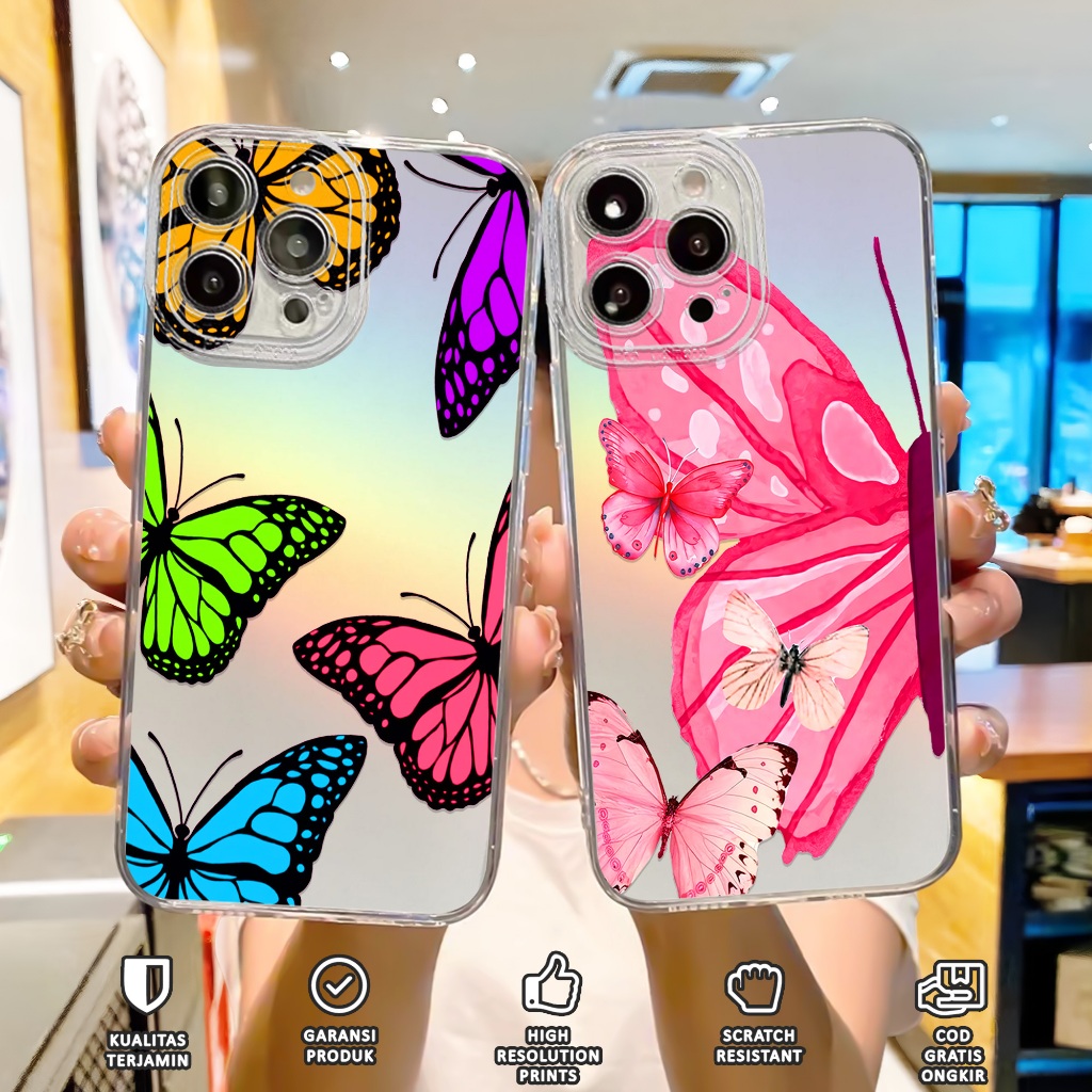 HP Hologram Case iPhone X XR 7+ 8+ 11 12 13 15 14 15 12 Pro 12 Pro Max ...