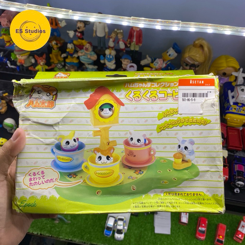 Hamtaro Ham House Toys Ham House Epoch Diorama Hamtaro Cup | Shopee ...