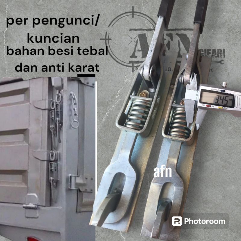 Standard truck wingbox lock/truck box side handle/wing box latch lock ...