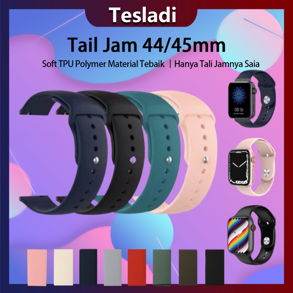Tesladi Strap Smartwatch Silicone Strap T500 T500+Pro i8 ProMax X7 T55 ...