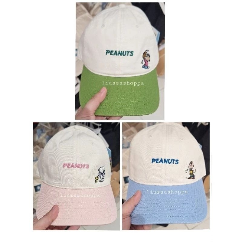 Miniso Hat - Snoopy Colorful Life Collection Dual-Color Baseball Cap ...