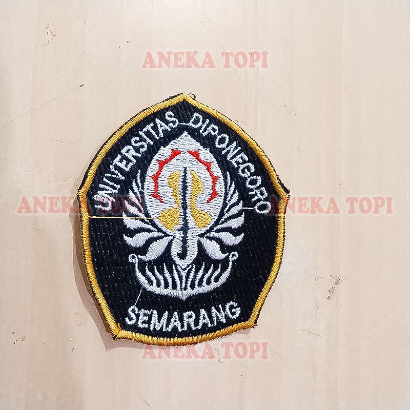 Diponegoro Bet University Logo Embroidery University Logo Embroidery ...