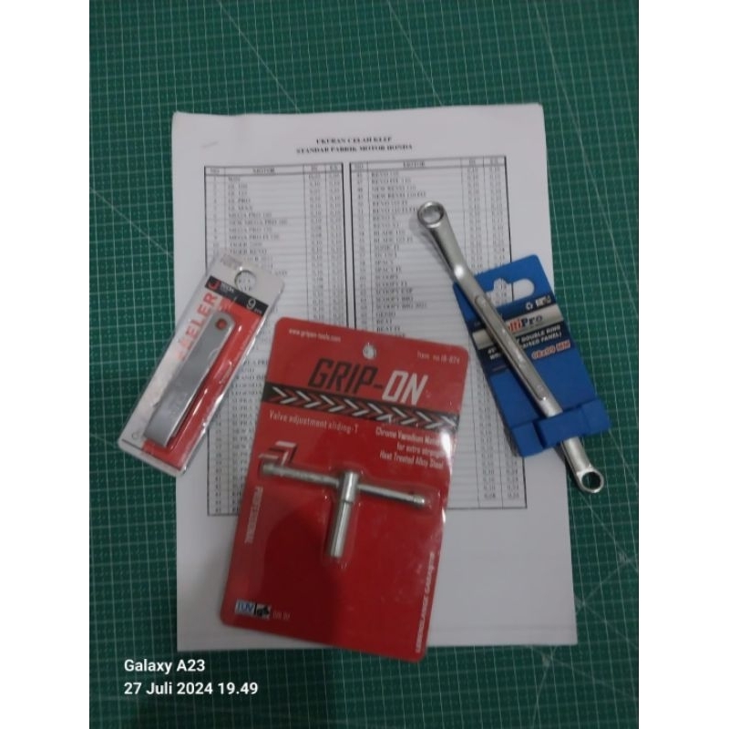 Economic Price Motorcycle Valve Adjustment Tool SET BONUS DATA Table ...