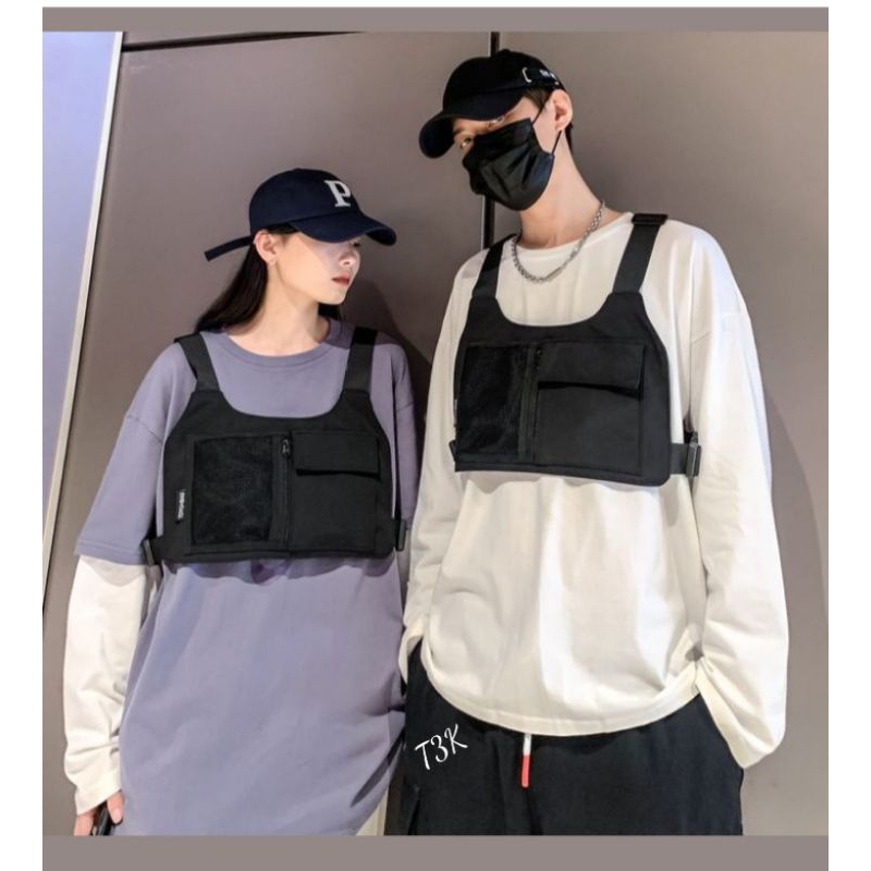 Chest rig bag sunmori hidden camera windproof chest bag | Shopee ...