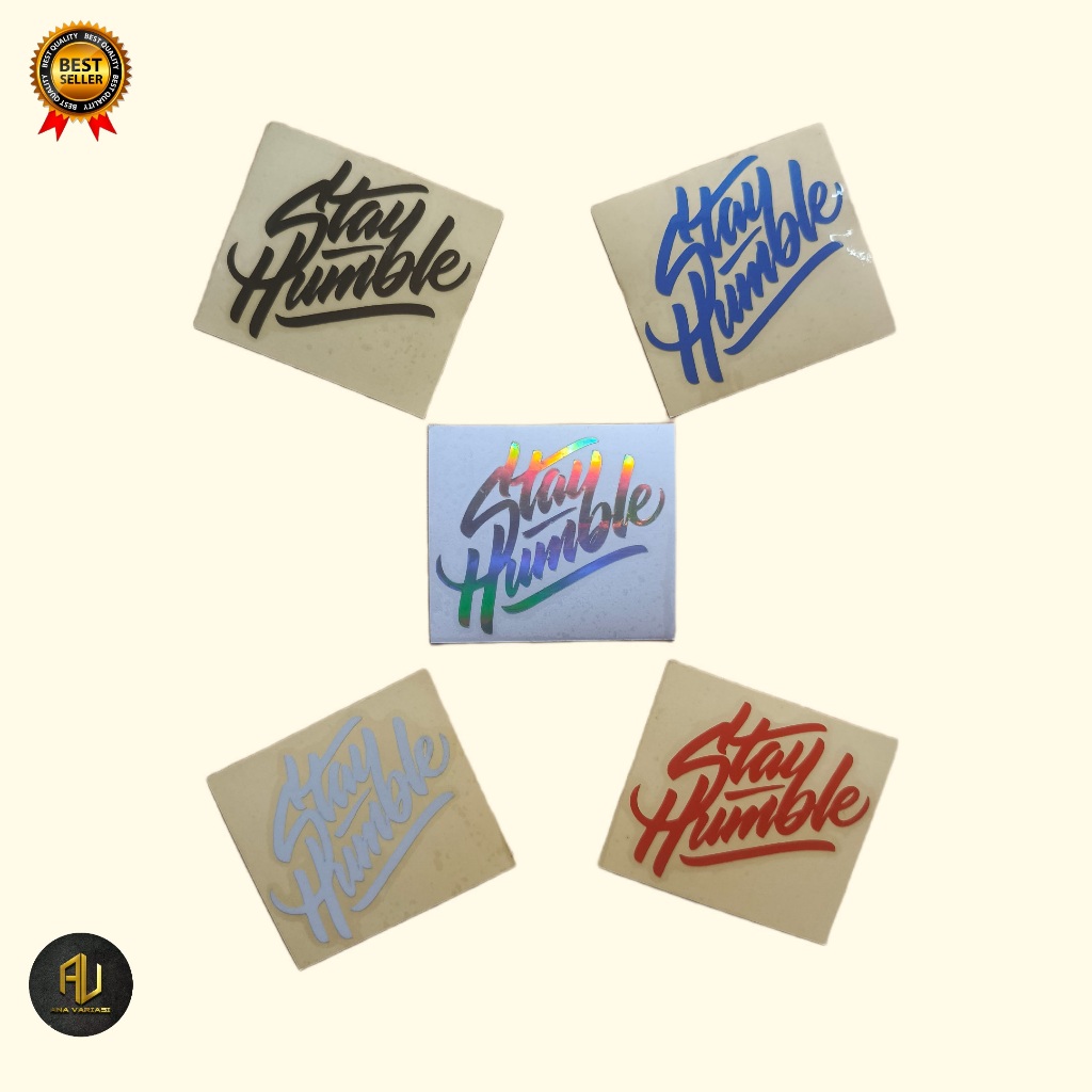 Cutting STAY HUMBLE STAYHUMBLE STICKER MOTORCYCLE STICKER, CAR STICKER ...