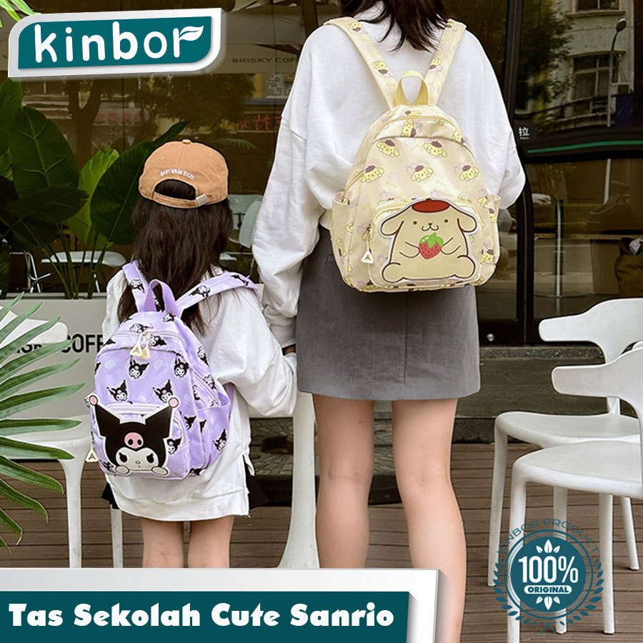 Girls' School Backpack Cinnamoroll Kuromi My Melody Backpack Back to ...