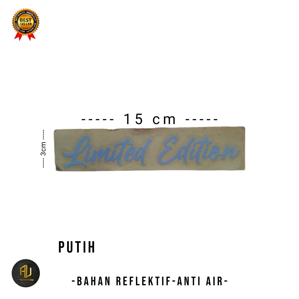 Editio SPECIAL STICKER, STICKER LIMITED EDITION MOTORCYCLE STICKER CAR ...
