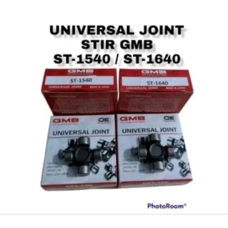 Universal joint steering wheel GMB brand cross 4 universal steering ...