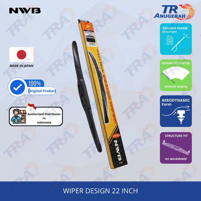 Nwb 22 inch DESIGN Front Wiper Blade | Shopee Philippines