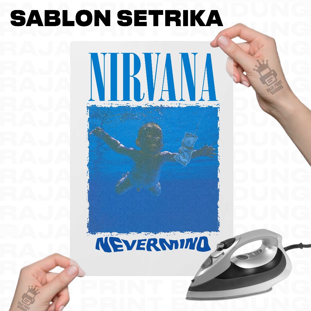 Sablon Iron Unit A4 DTF Sticker Kaos Ready To Press Ready To Iron ...