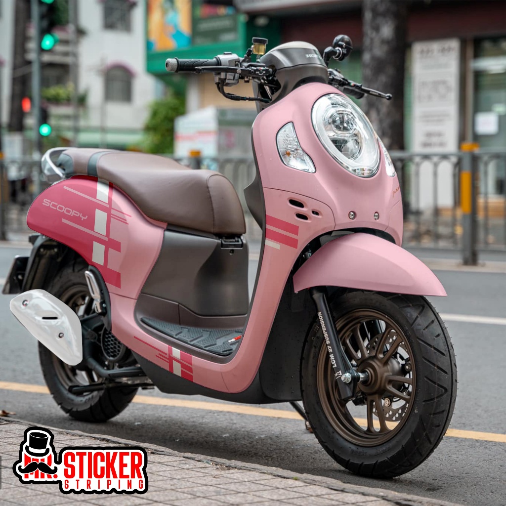 Honda Scoopy decal all types full body custom sticker speedy motif (DC ...