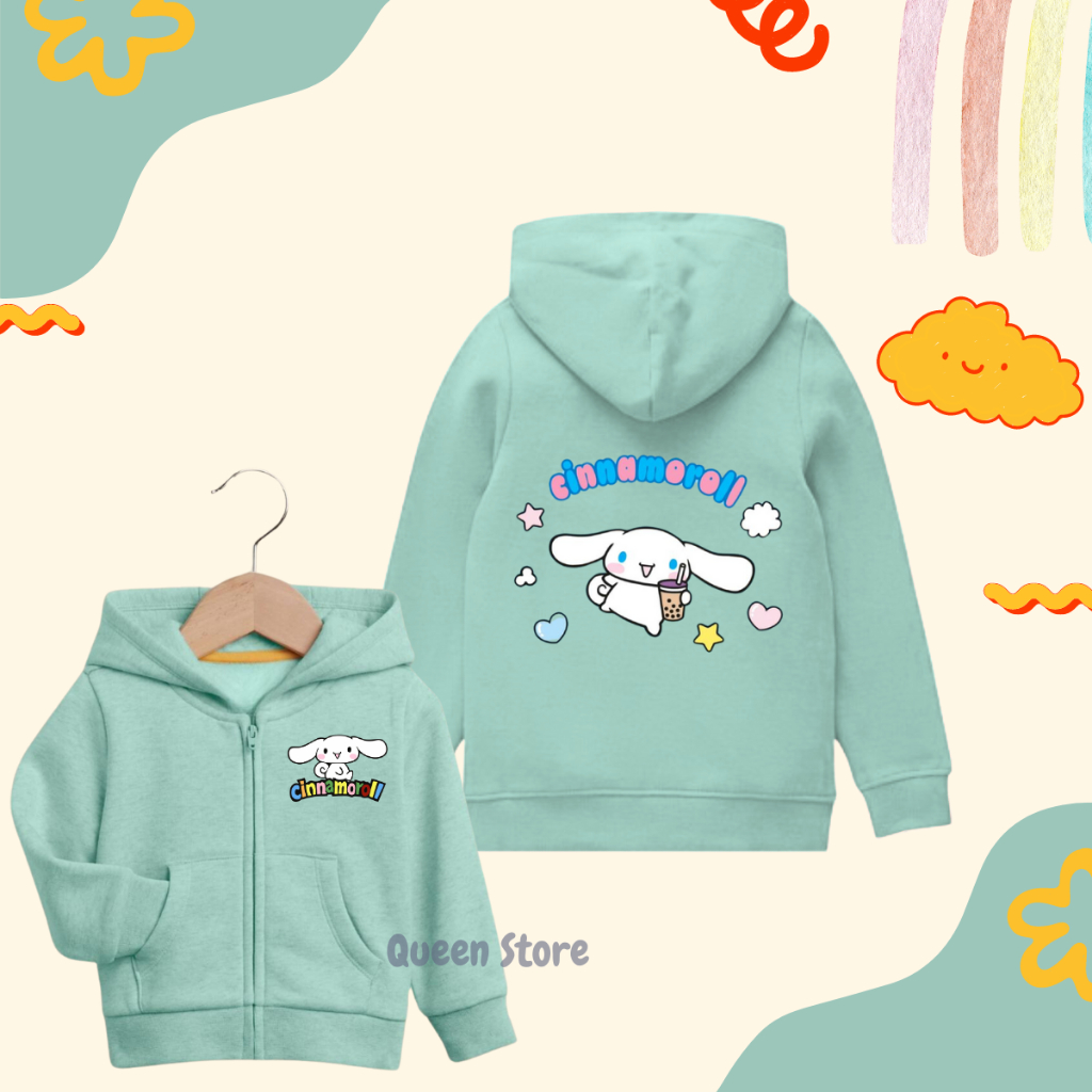 Cinnamoroll Children's Jackets For Boys And Girls Aged 2-12 Years ...
