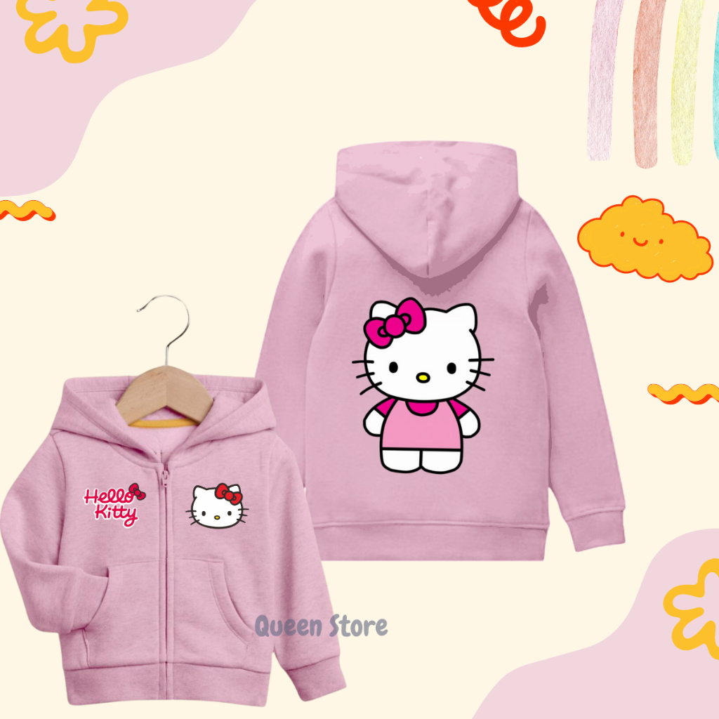 HELLOKITTY Hello Kitty Character Girls' Jackets Ages 2-12 Years ...