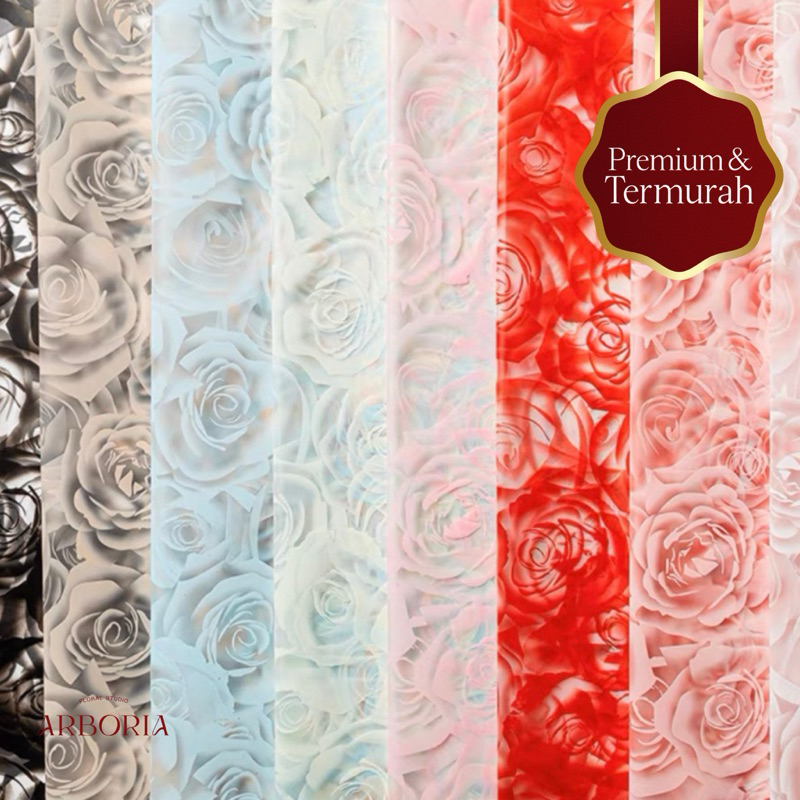 Rose PATTERN Flower Wrapping Paper / Cellophane Paper / Flower Paper ...