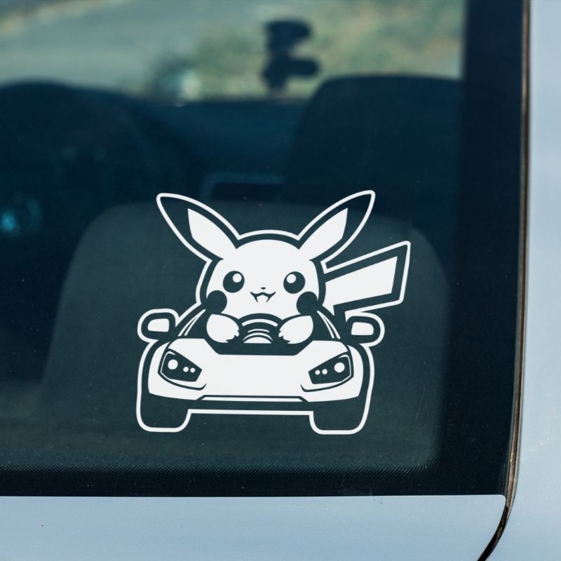 Pokemon Pikachu Car Sticker | Shopee Philippines