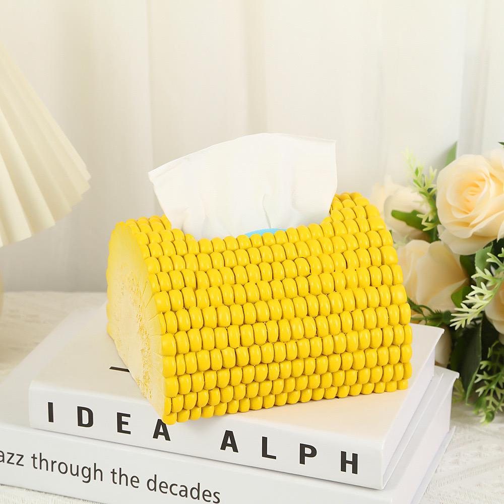 CORN MOTIF TISSUE BOX, UNIQUE TISSUE PLACE | Shopee Philippines