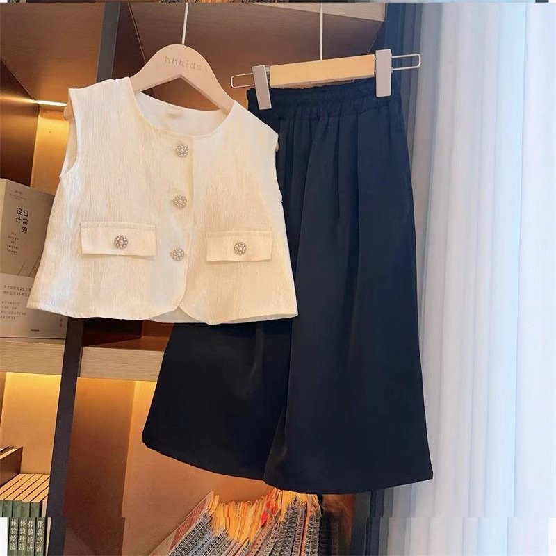 Dailykids Imported black trouser suit for girls | Shopee Philippines
