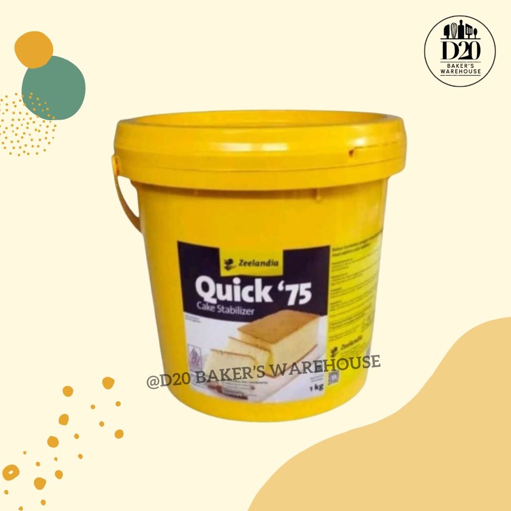 Zeelandia Quick 75 Emulsifier Cake Stabilizer 1kg | Shopee Philippines