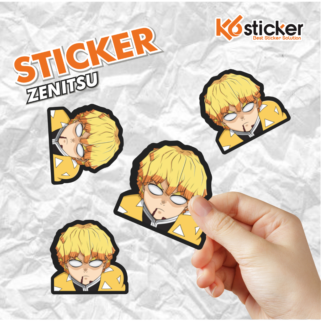 ZENITSU Print Sticker | Shopee Philippines
