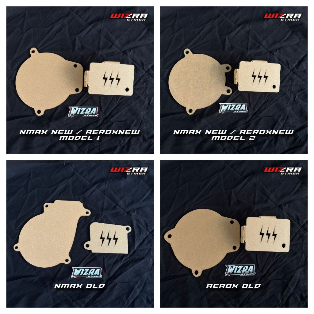 Clear Acrylic CVT Cover Aerox new, Nmax New, Nmax OLD, Aerox Old ...