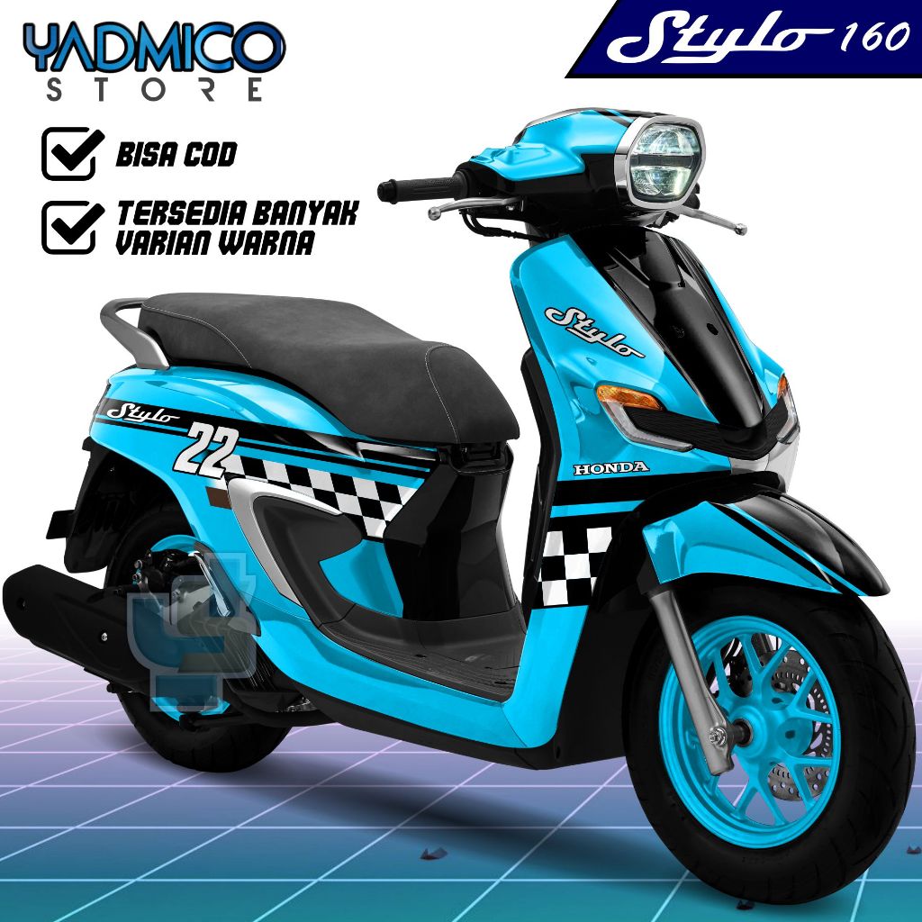 Stylo 160 Full Body Decal / Honda Stylo Fullbody Sticker / Stylo Decal ...