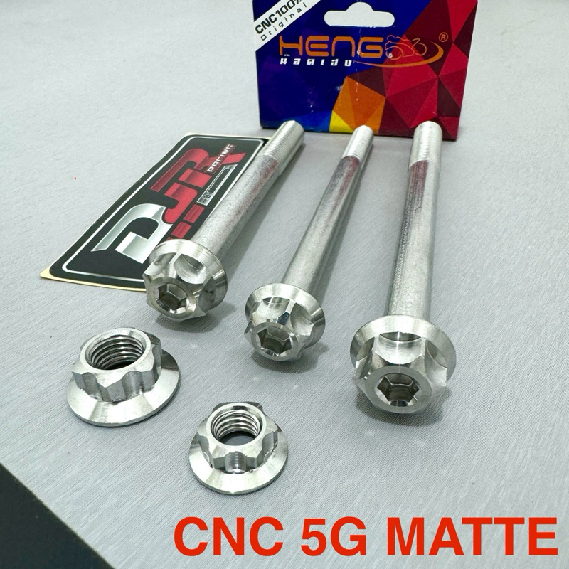 MESIN Rx KING PROBOLT STAINLESS Steel Engine Mount Bolt model CNC 5G matte ORIGINAL HENG ...