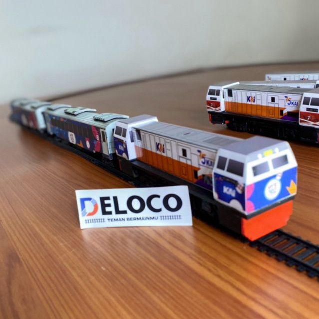 Indonesian Train Toy Series package, Hype 206 cc locomotive trip, Hype ...