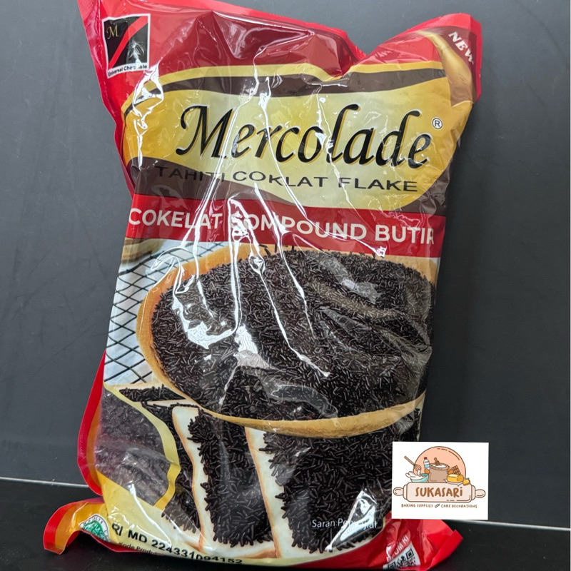 Mercolade Tahiti Chocolate Flake 1kg Chocolate sprinkle meses | Shopee ...