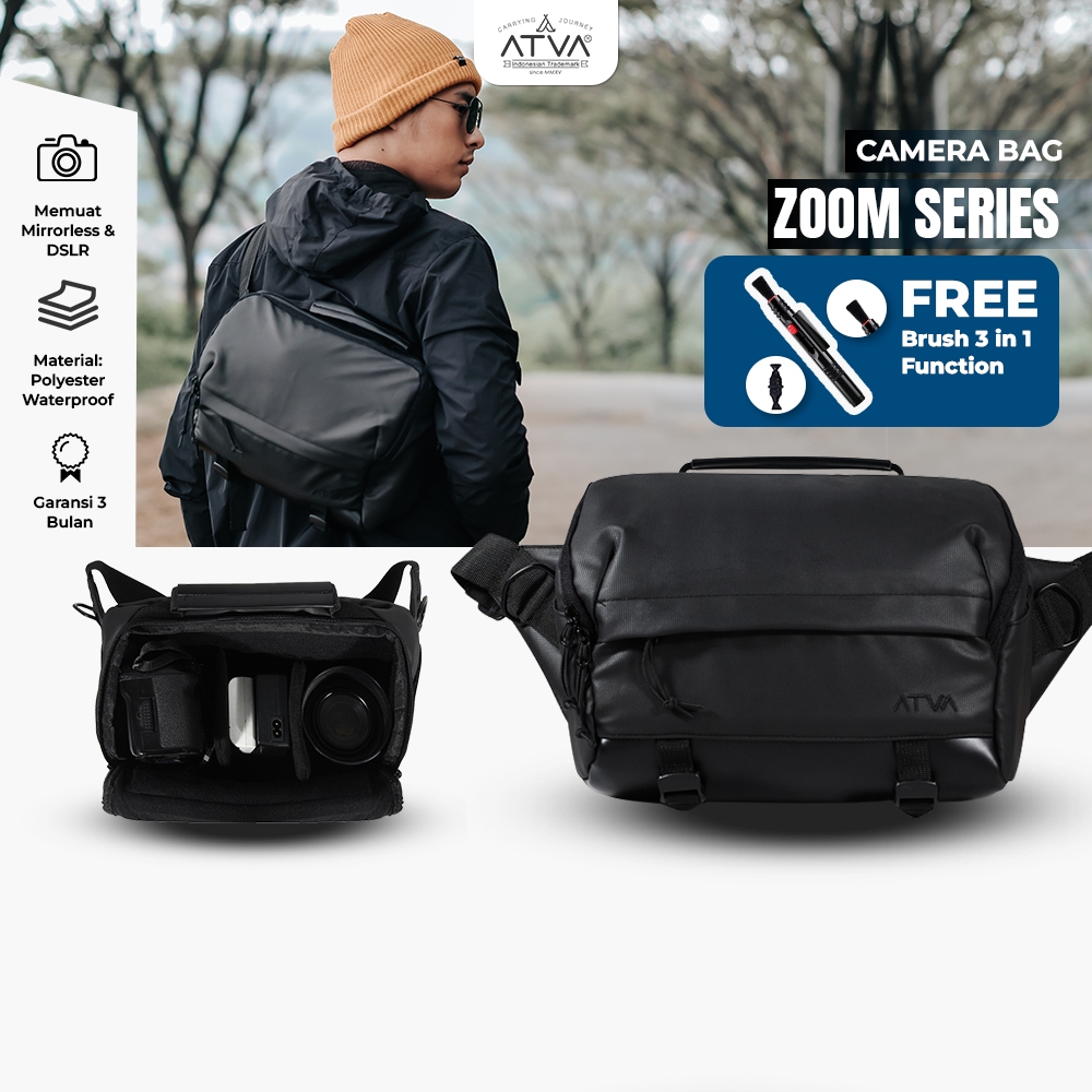 Sling Bag Camera Bag, DSLR And Mirrorless Lens Camera, Waterproof ...