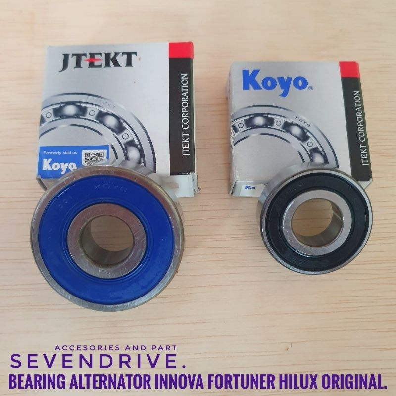 Innova Fortuner Hilux Alternator Bearing Original Koyo Japan 1set Lk10 ...