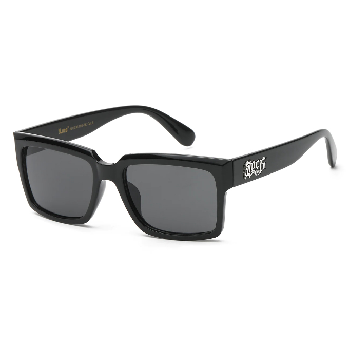2pac CLASSIC LOCS Black Sunglasses 91180 | Mens Gangster Rectangular ...