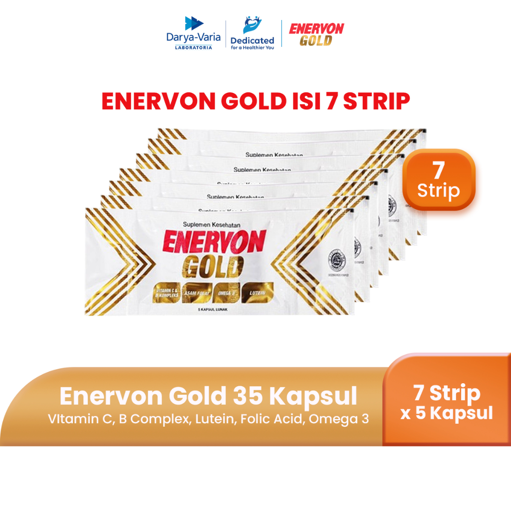 Enervon Gold Vitamin C And B Complex Productivity Supplements (5 ...