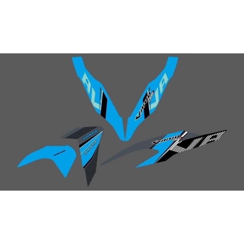 Transparent STRIPING VARIO NEW 125-150 GEN 1 CUSTOM Color FORGET Latest ...