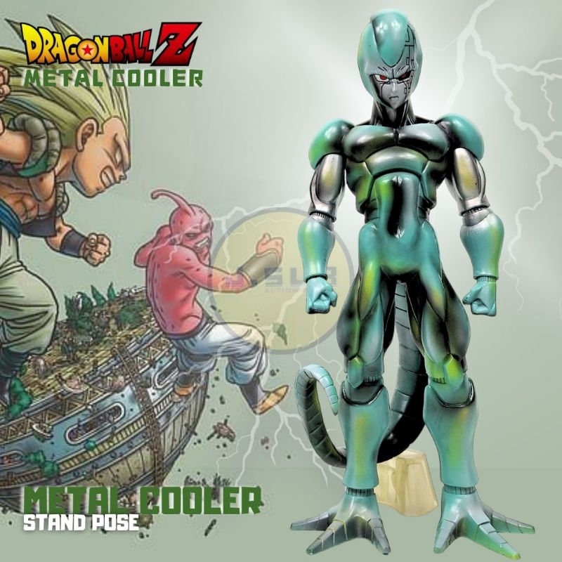 Action Figure Metal Cooler Statue Dragonball DBZ Stand Pose +Box ...